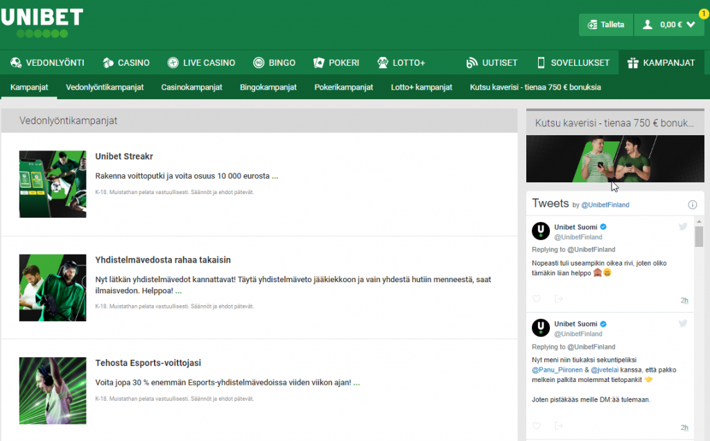 Unibet review FI – My Blog